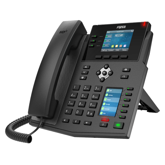 Telefon ip fanvil x4u, negru Fanvil la pret 0.00 lei în Moldova si în ...