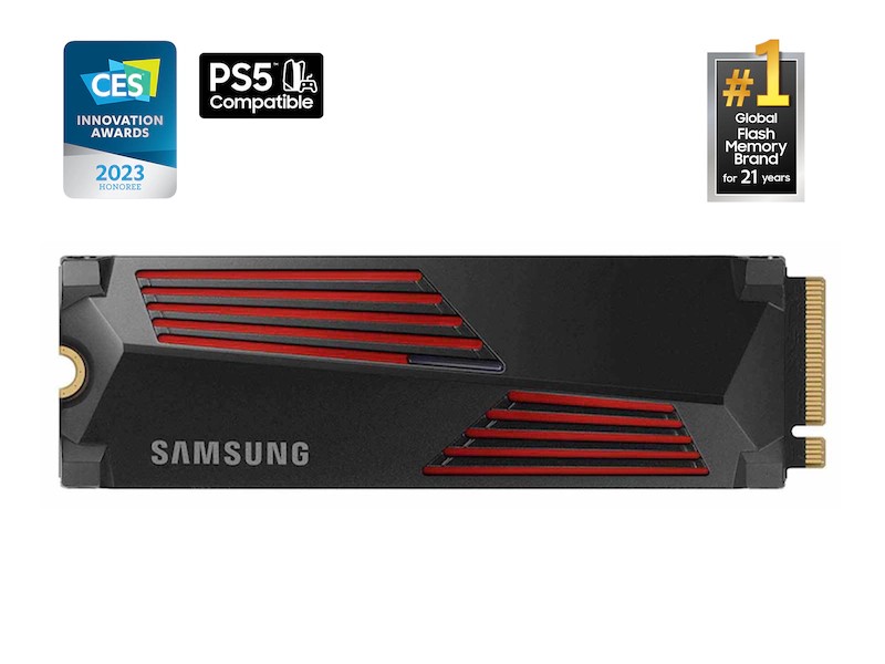 M.2 nvme ssd samsung ssd 990 pro w/heatsink / 4.0tb / pcie4.0 x4 ...