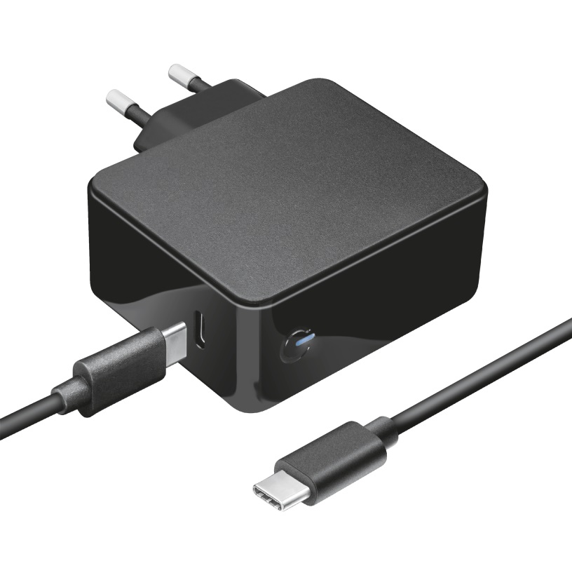 Usb-c ac adapter trust, 61w + cable TRUST по цене 819.00 лей в Молдове ...