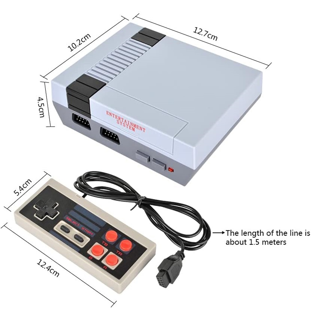 Retro game console (hdmi, build-in 621 games, 2 controllers) classic ...