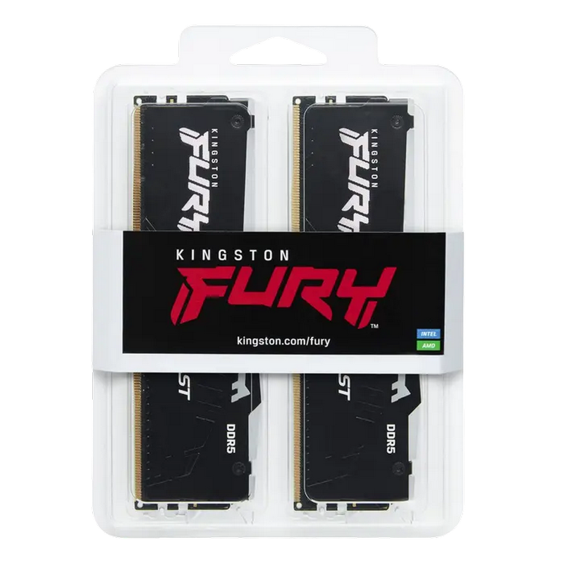 .32gb ddr5-6800mhz kingston fury beast rgb (kit de 2x16gb ...