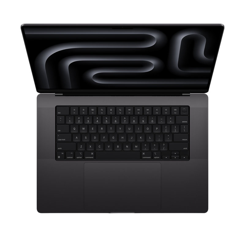 Ноутбук 16,2" apple macbook pro 16 a3403, space black, m4 pro with 14 ...