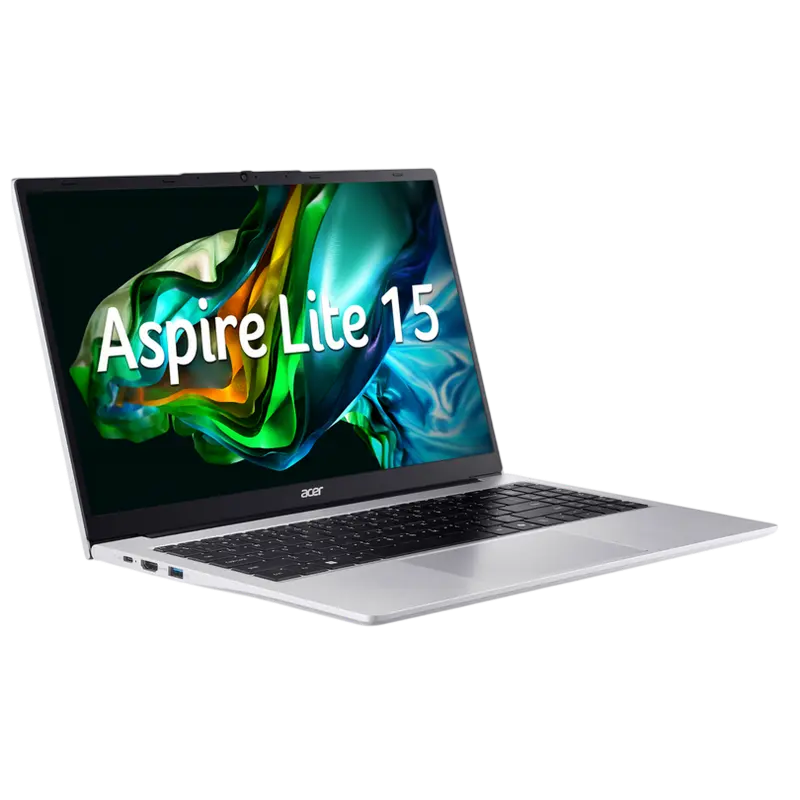 Laptop 15,6" acer aspire lite 15 al15-41p, light silver, amd ryzen 3 ...