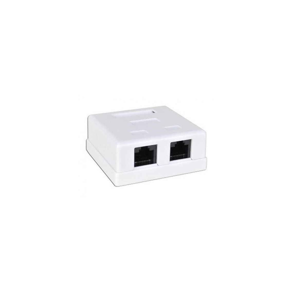 2xrj45 surface box 2 port utp cat.5e pcb jack, ly-sb08 APC Electronic ...