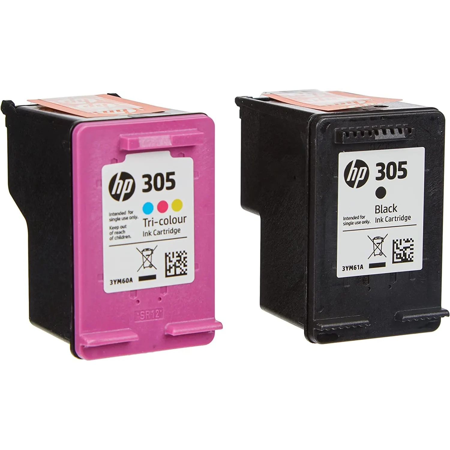 Мультипак hp 305 (6zd17ae) черный/трехцветный оригинальный картридж для ...
