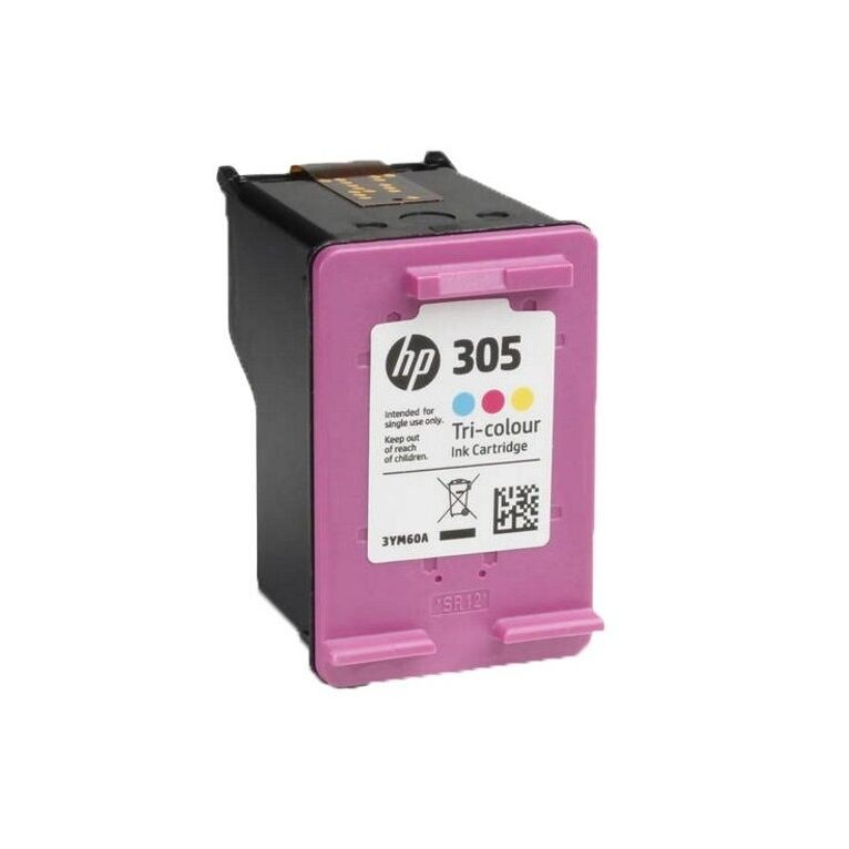 Мультипак hp 305 (6zd17ae) черный/трехцветный оригинальный картридж для ...