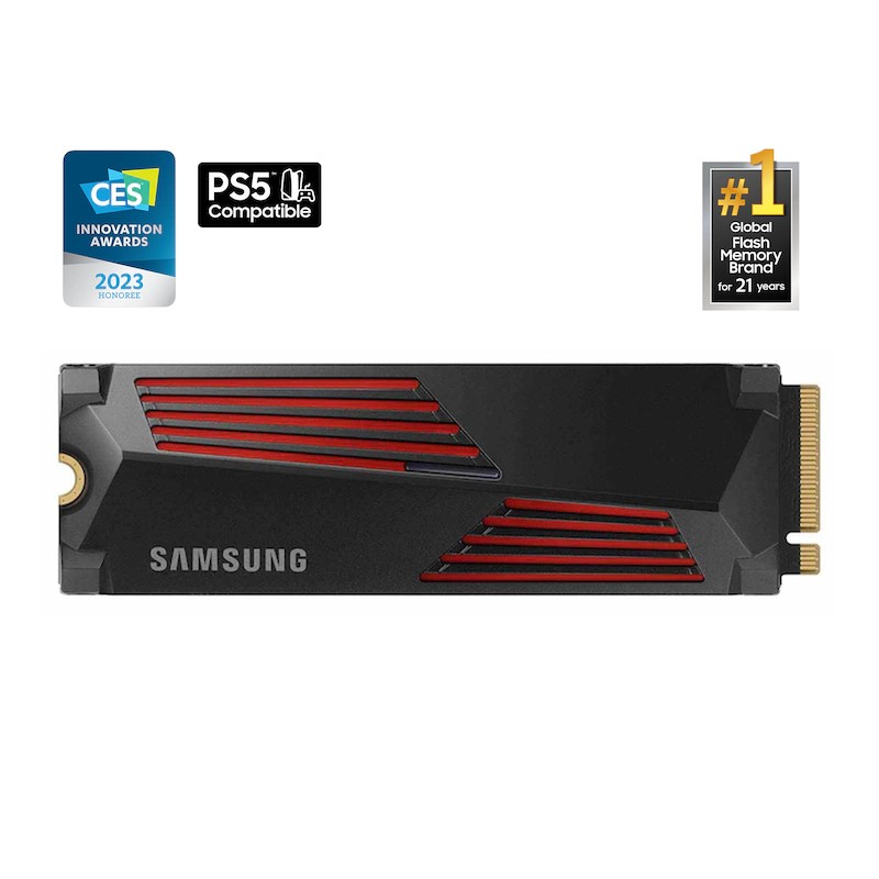 M.2 nvme ssd samsung ssd 990 pro w/heatsink / 4.0tb / pcie4.0 x4 ...