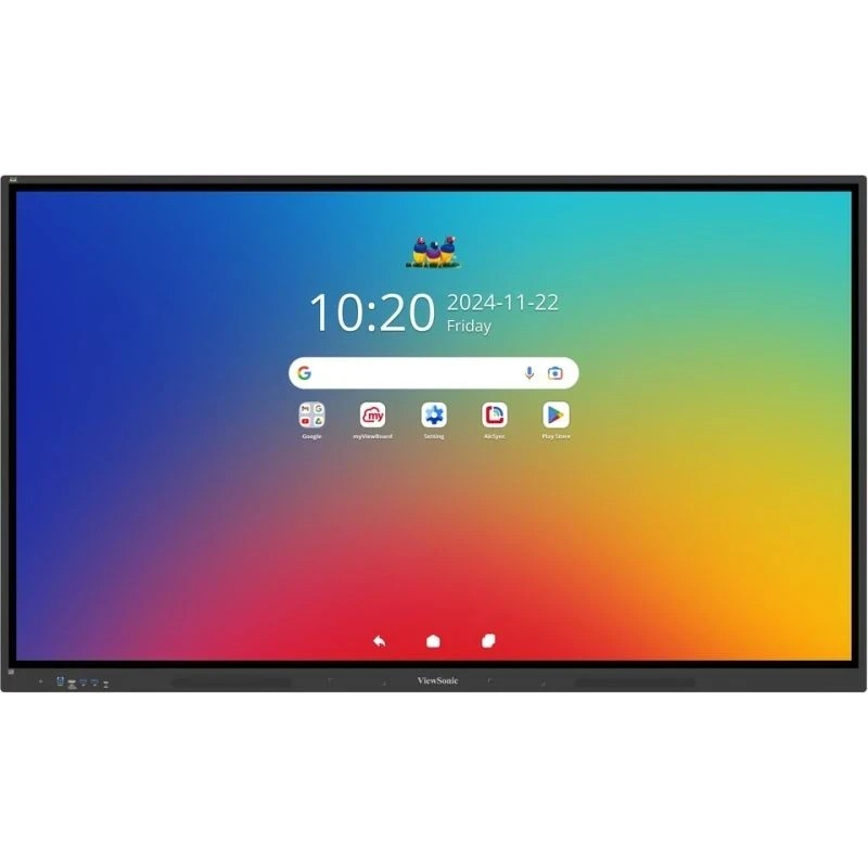 75” smart interactive display viewsonic ifp7534 / 4k / 8gb ram / 128gb ...