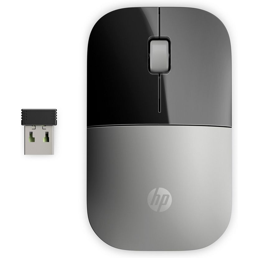 Wireless mouse hp z3700 / optical / 1200dpi/ silver HP la pret 379.00 ...